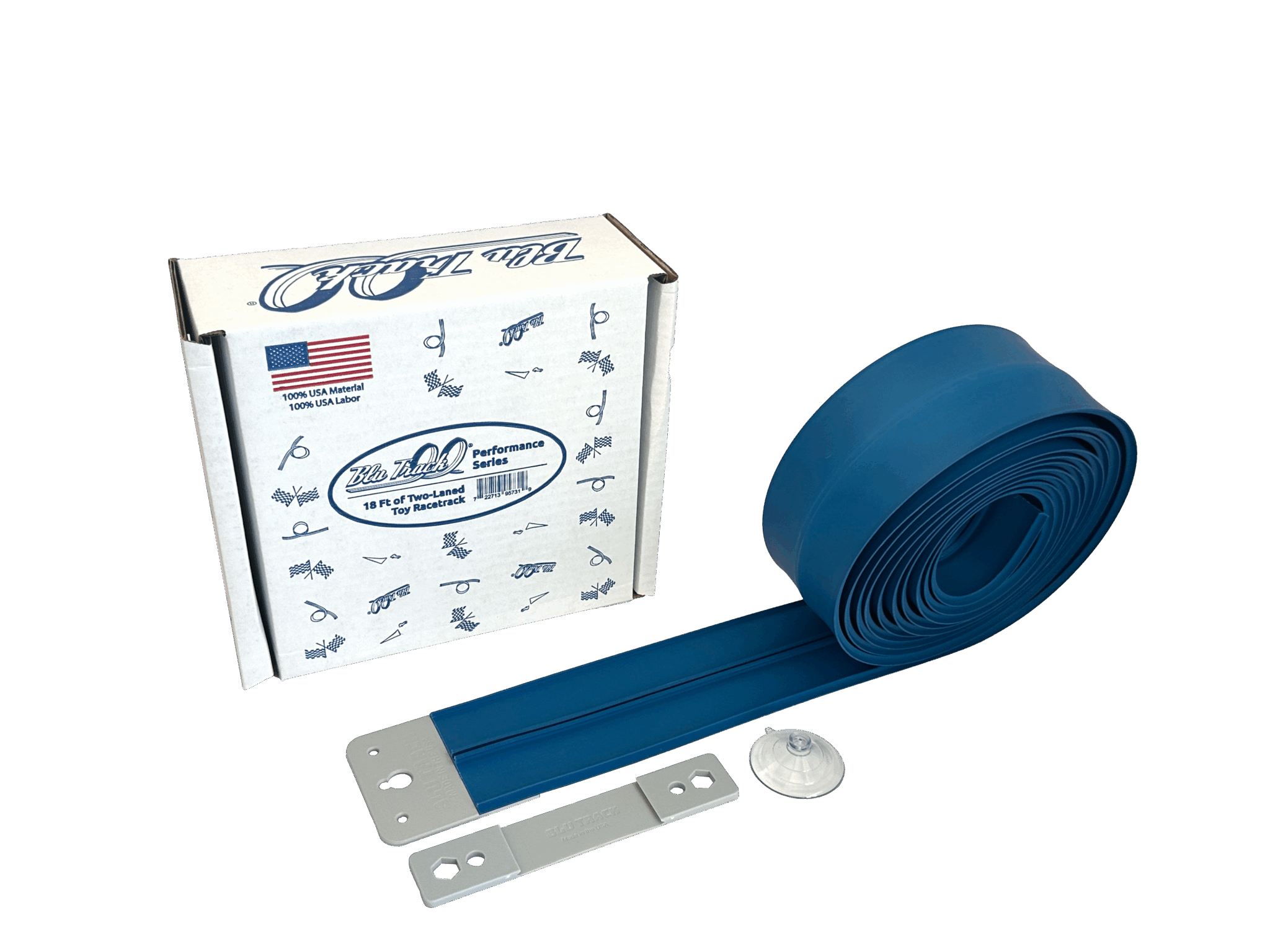 Performance 18-Foot Race Track Starter Set | Blu Track
