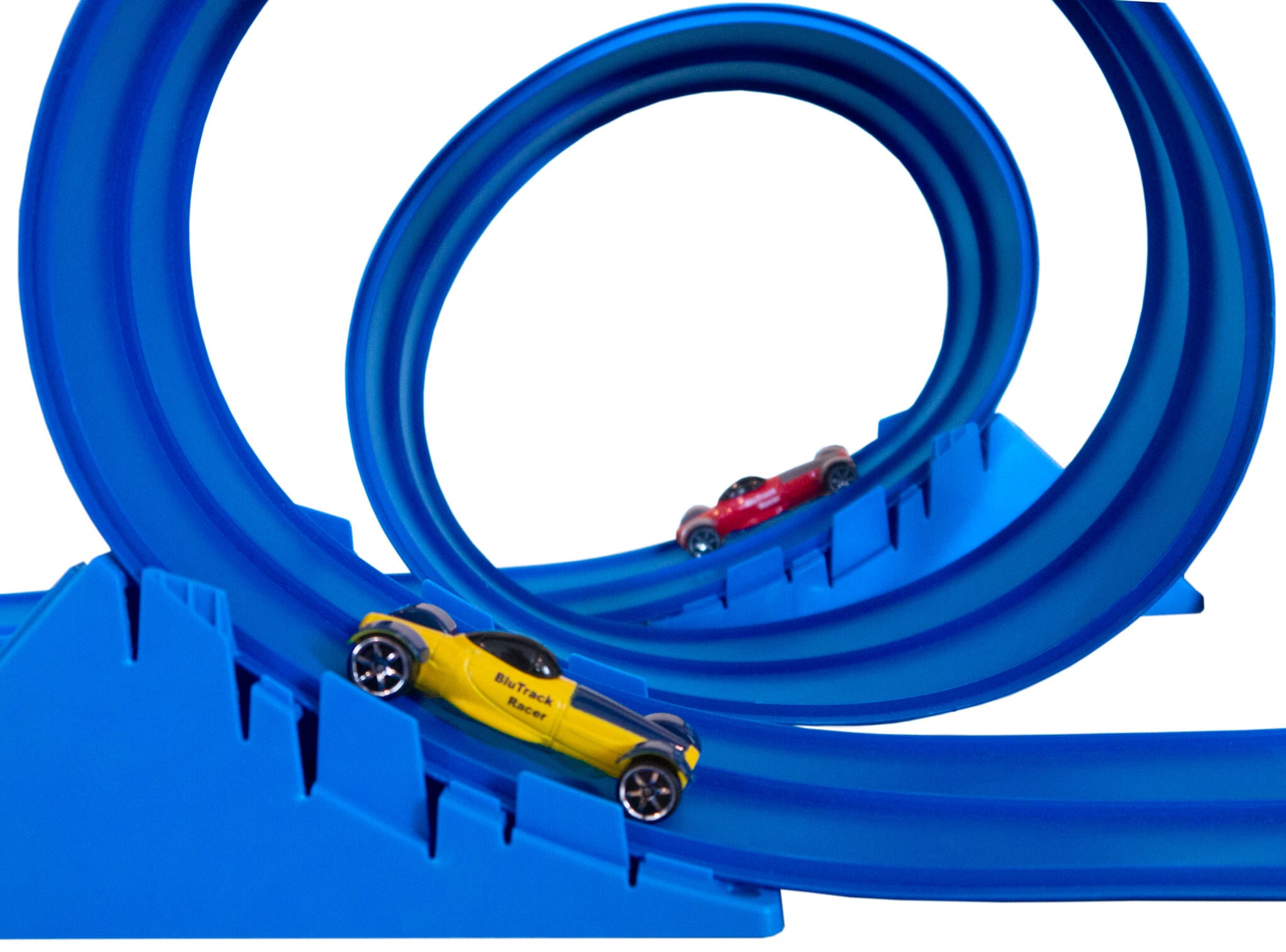 Blu Track Ramps (4-Pack) – Loop & Jump Kit